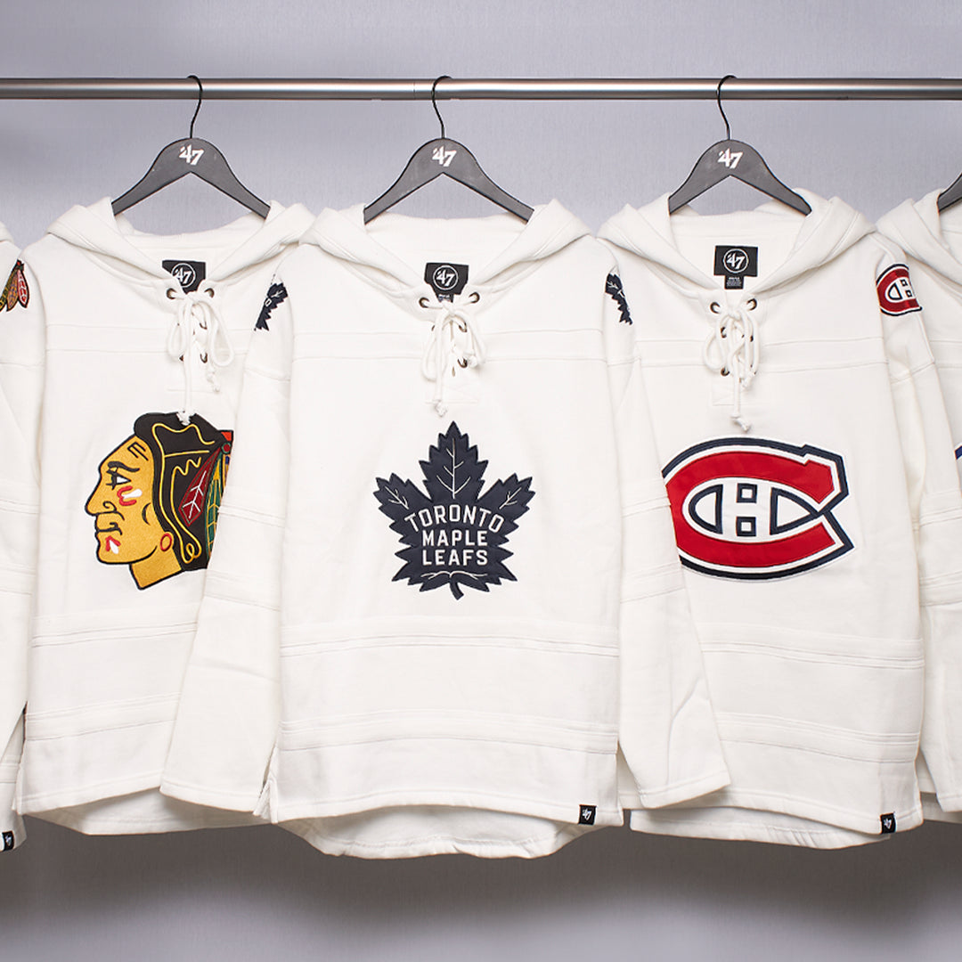Boston Bruins White Out '47 LACER Hoodie – 47 Brand Canada
